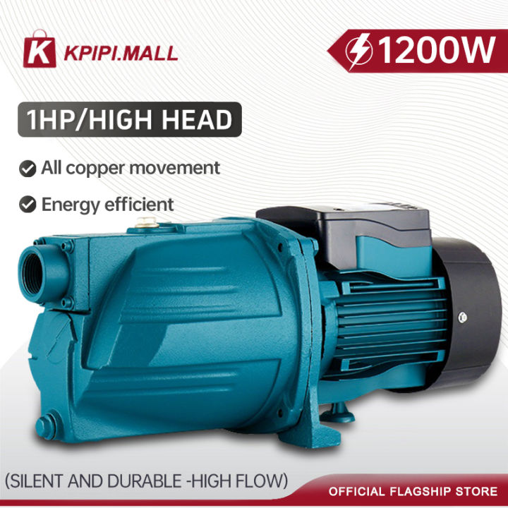 【Hot selling】1200W Electric Water Pump Portable Motor Heavy Duty Jet ...