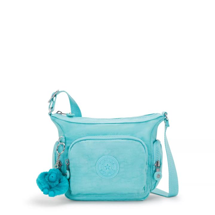 Kipling Gabbie Mini Deepest Aqua Crossbody Bag | Lazada
