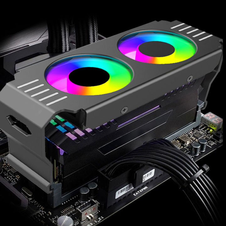 High-Performance RAM Cooling Stand D50 ARGB Sync Heatsink Cooler with ...
