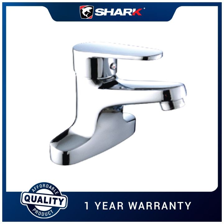 SHARK SF 1001-C Brass Basin Hot and Cold Mixer Bathroom Faucet | Lazada PH
