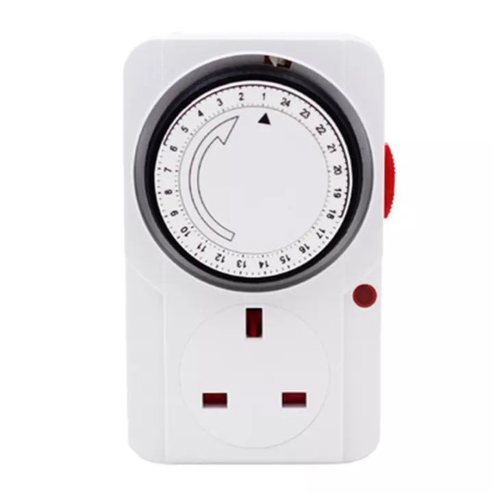 EUROSAFE 24Hours 3pin Plug In Programme Timer | Lazada