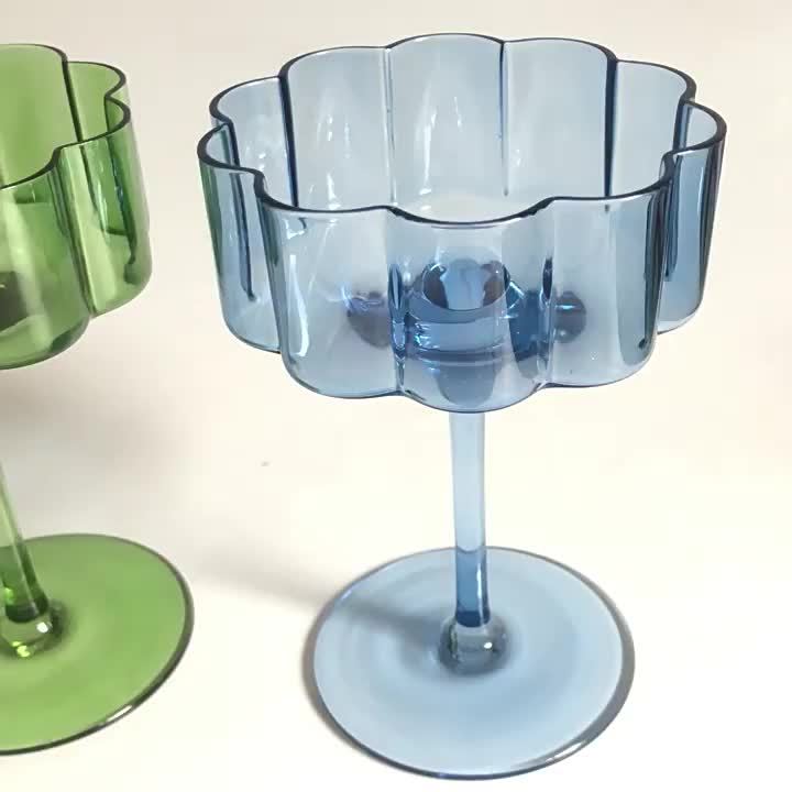 2023นอร์ดิกแก้วคริสตัลค๊อกเทล G Oblet ใสแชมเปญถ้วยสร้างสรรค์แสงหรูหรา ...