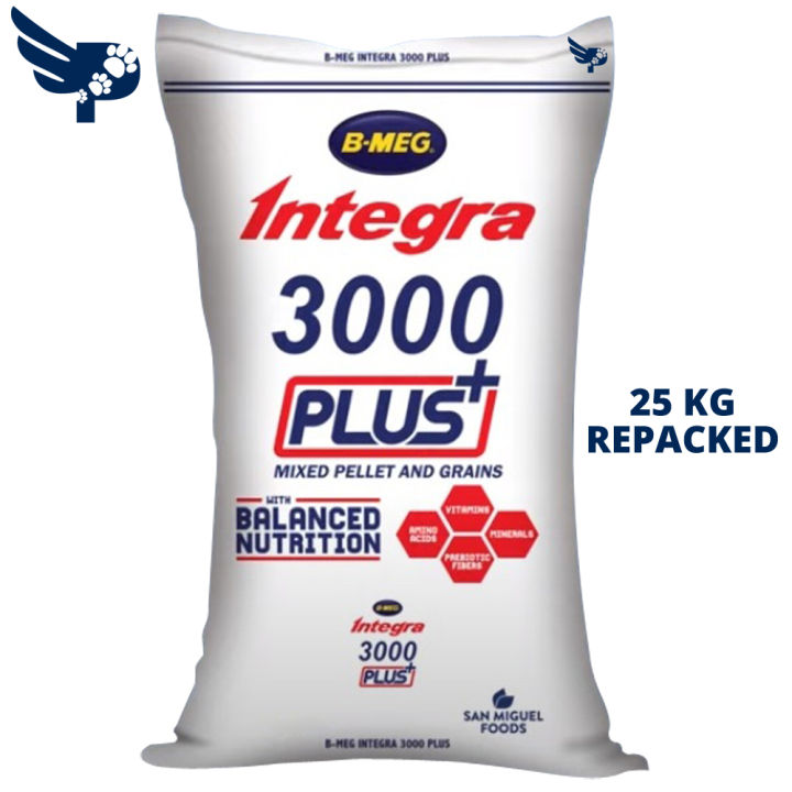 B-MEG Integra 3000 Plus Mixed Pellet and Grains 50KG and 25KG Repacked ...