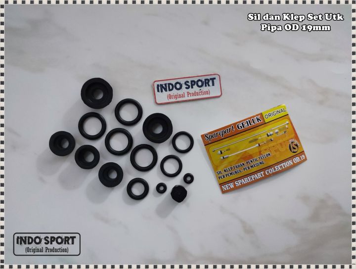 Sil SET Sparepart / Sil dan Klep Sparepart Untuk OD. 19 mm TERMURAH ... Sil SET Sparepart / Sil dan Klep Sparepart Untuk OD. 19 mm TERMURAH ...