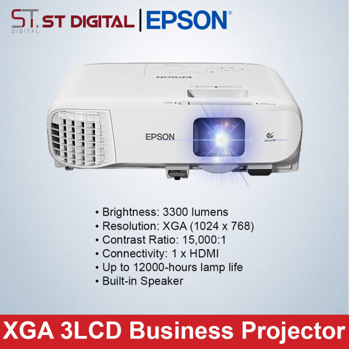 Epson EB-E01 XGA 3LCD Business Projector EB E01 EBE01 REPLACED MODEL OF ...