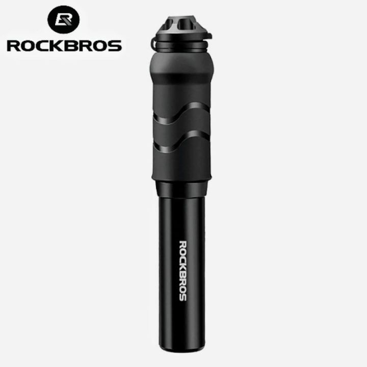 ROCKBROS 810PCS-HP Mini Bike Portable Tire Air Pump 100PSI Presta & Schrader Valve High Pressure ...