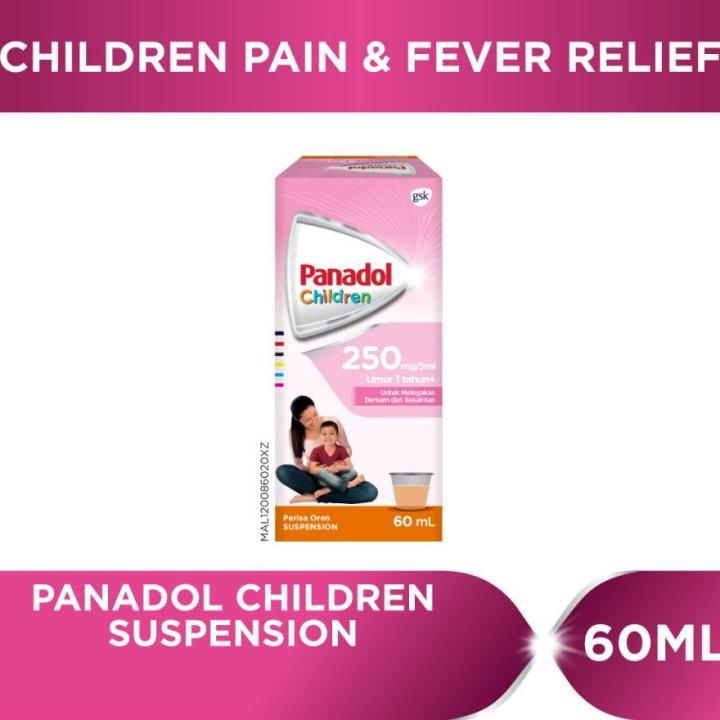 PANADOL Children Suspension 250 mg/5ml for Fever & Pain | Lazada