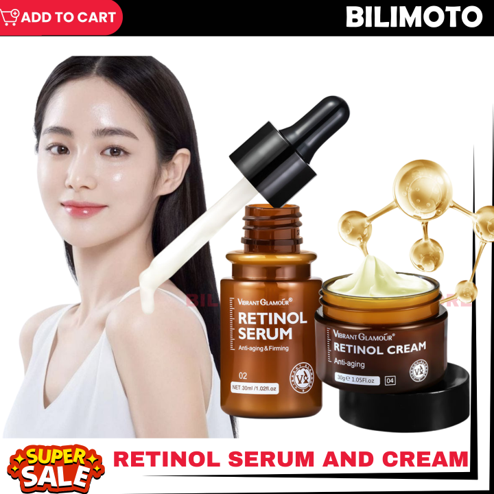 Retinol Cream and Serum Experience Radiant Skin with Brightening Cream ...