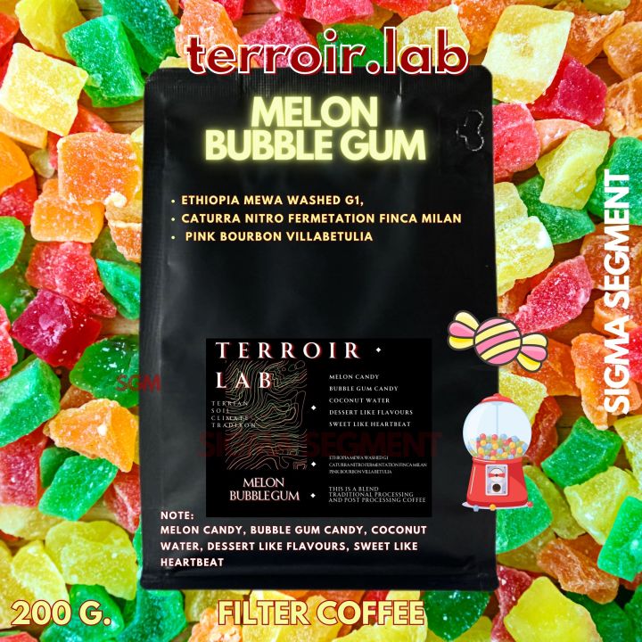 เมล็ดกาแฟ Melon Bubblegum (200g.) — TERROIR LABORATORY | SIGMASEGMENT | Lazada.co.th