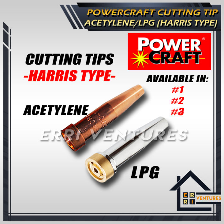 [Power Craft] Cutting Tip - Acetylene/LPG (Harris Type) PowerCraft ...