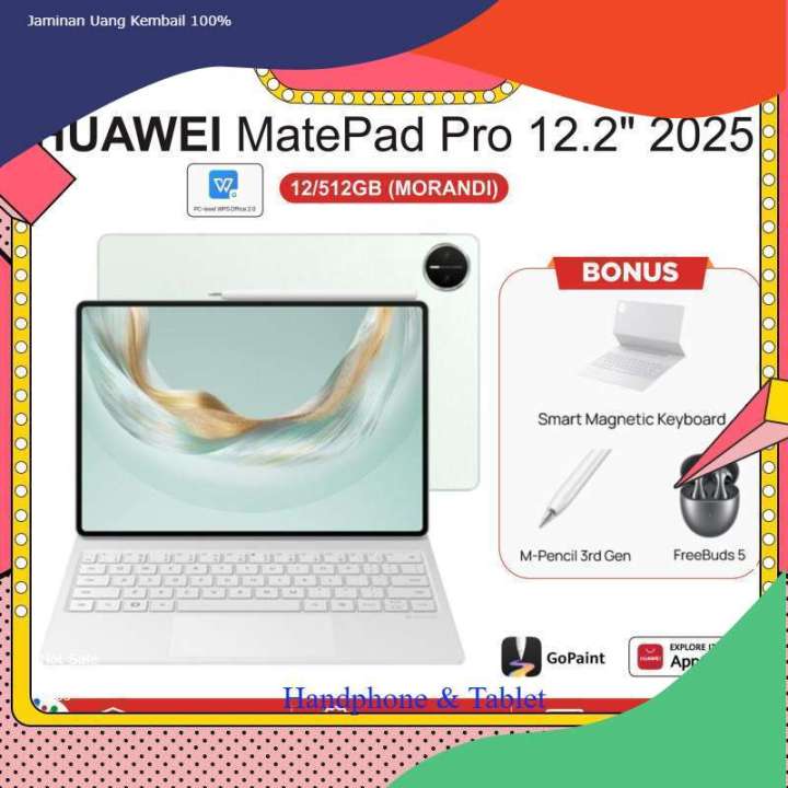 HUAWEI MatePad Pro 12.2-inch 2025 Tablet | PC-level WPS | Ultra Bright ...