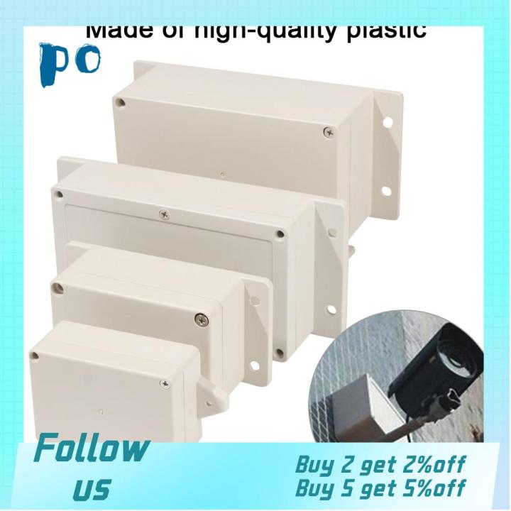 PO6222525 White Waterproof Plastic ABS Electronic Project Boxes ...