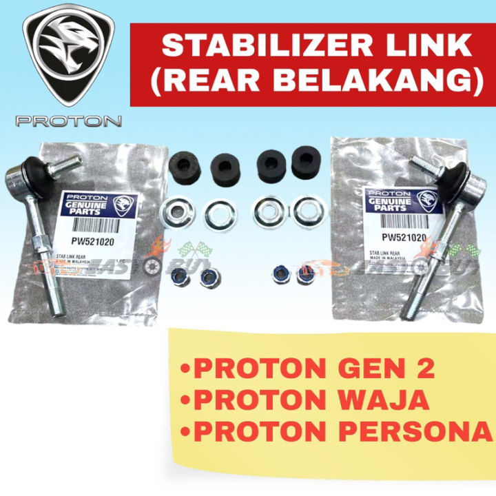 100% ORIGINAL PROTON (BELAKANG REAR) Absorber Stabilizer Link - PROTON ...