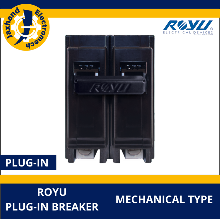 Royu Electric Circuit Breaker, Plug-In Breaker Mechanical Lug Terminals ...