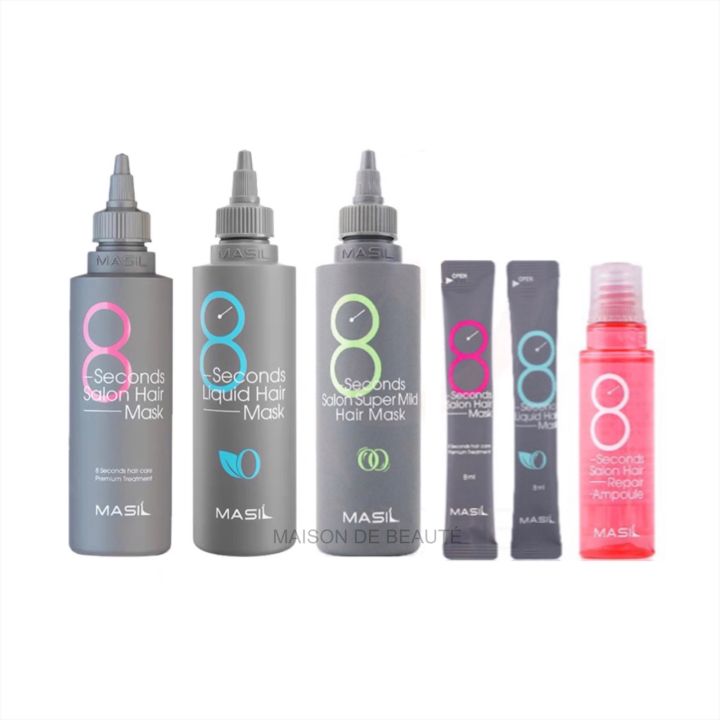 KOREA MASIL 8 SECONDS SALON HAIR MASK / LIQUID HAIR MASK / SALON SUPER ...