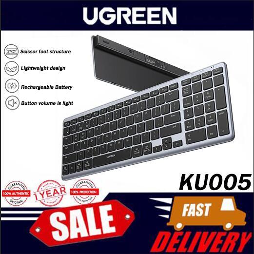 UGREEN KU005 Dual Mode Rechargeable Lightweight Portable Keyboard | Lazada Singapore