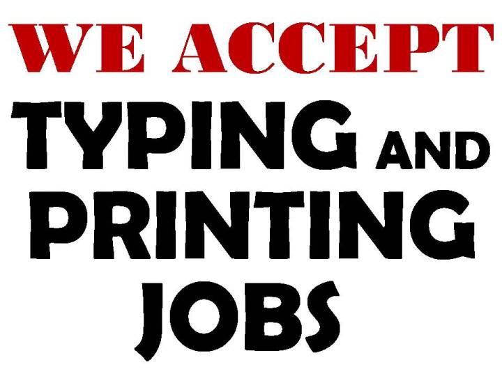 WATERPROOF LAMINATED SIGNAGE TYPING AND PRINTING JOBS | Lazada PH