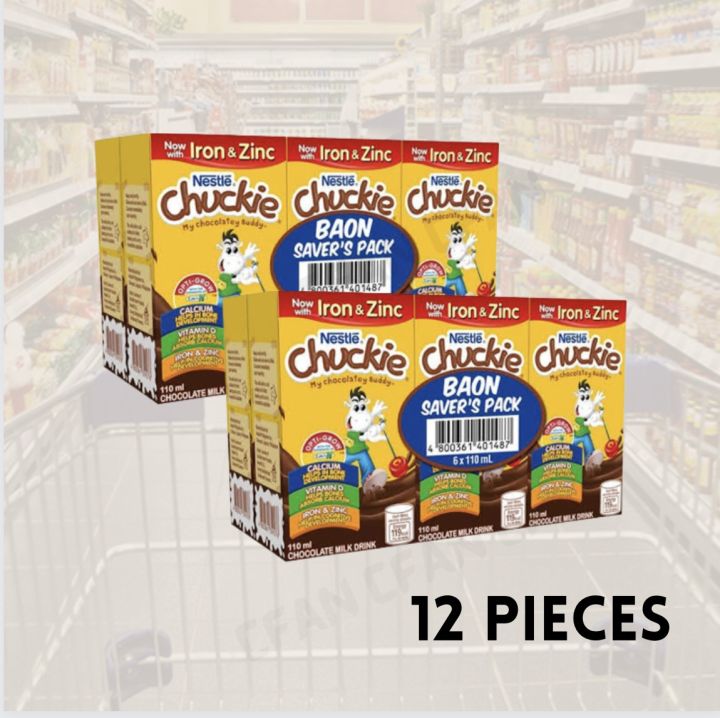 087 Chuckie Chocolate Drink 110ml 250ml | 12PCS | Lazada PH