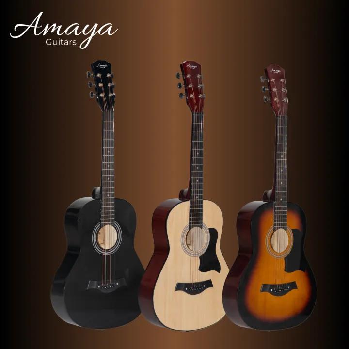 Amaya GS Mini-1 with trussrod, 36inches rounded body with guitar bag ...