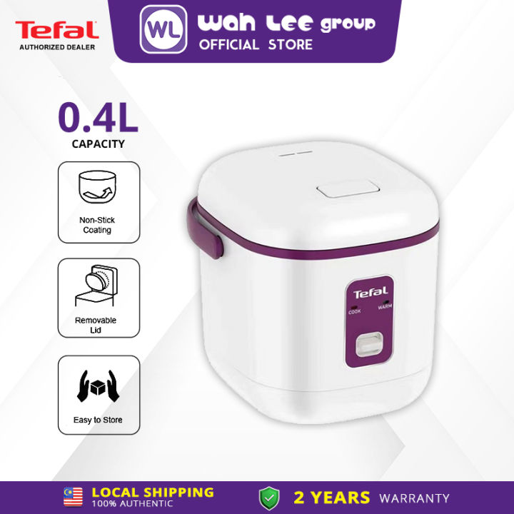 Tefal Mini Rice Cooker 0.4L RK1721，Periuk nasi，饭煲，饭锅 WAH LEE STORE | Lazada