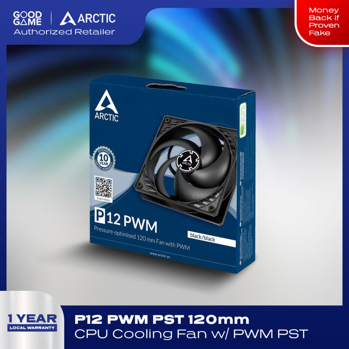 Arctic P12 PWM PST 120 mm CPU Cooling Fan with PWM Sharing Technology ...
