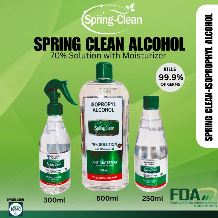 Spring Clean Bundle Isopropyl Alcohol 70% solution with Moisturizer ...
