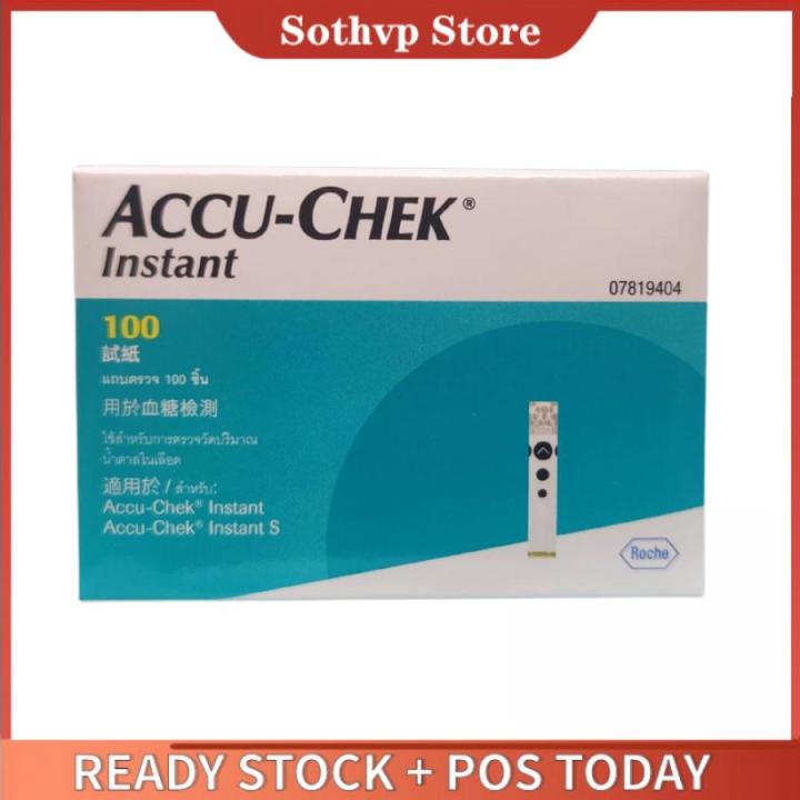 (Exp: July, 2026) Accu-Chek Instant Test Strip 100's | Lazada Singapore