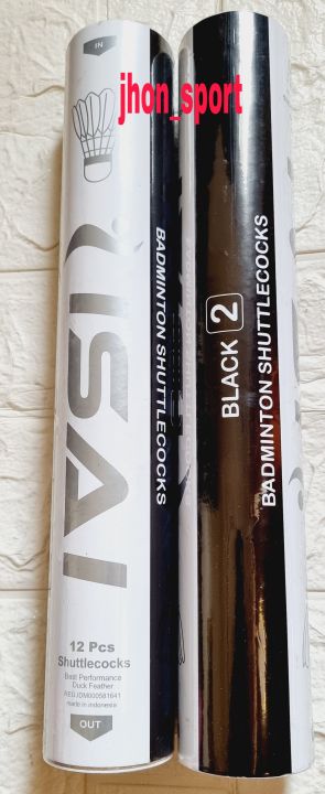SHUTTLECOCK BADMINTON ISAI HITAM | Lazada Indonesia