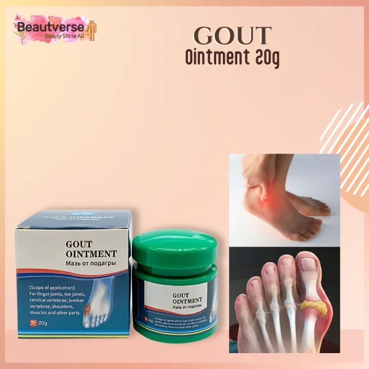 Gout ointment cream good for rayuma, foot, hand, finger and joint knee ...
