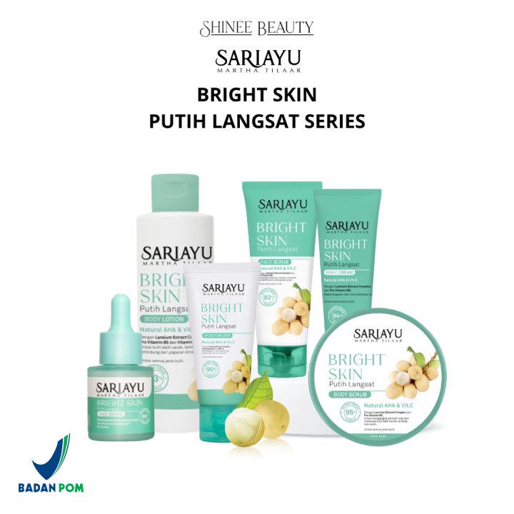 Sariayu Bright Skin Putih Langsat Face Series | Lazada Indonesia