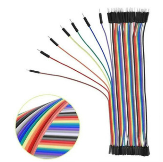 JUMPER WIRE ( 10cm/20cm/30cm )Multicolored Breadboard Dupont Jumper ...