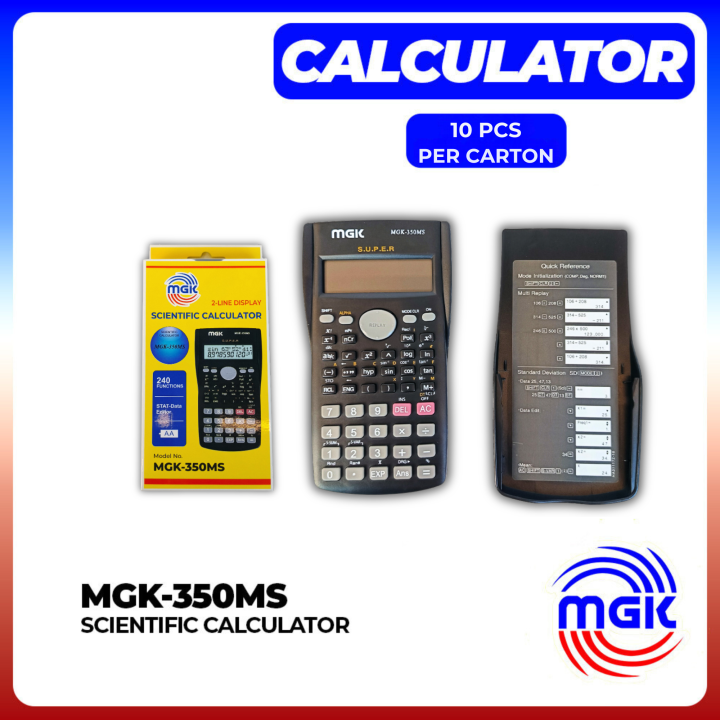 MGK 350MS Scientific Calculator 10 pcs | Lazada PH