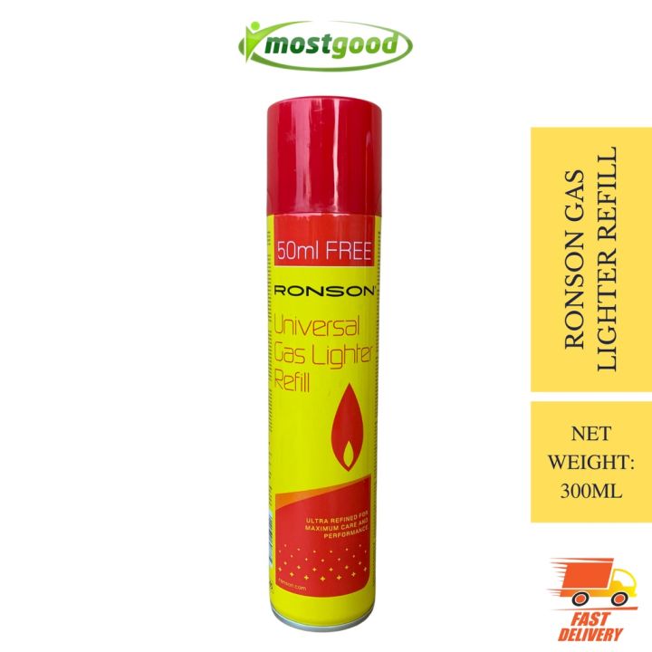 NO COD PAYMENT PLEASE! Ronson Universal Gas Lighter Refill (300 + 50ml ...