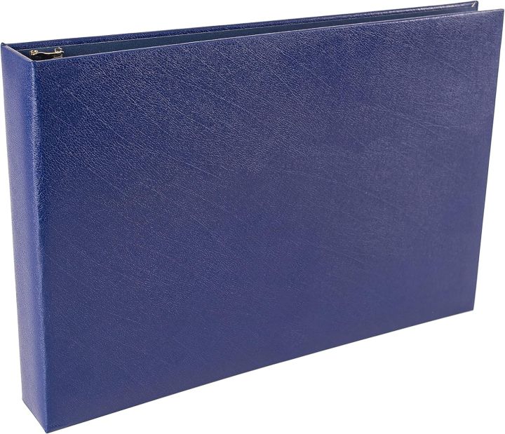 Better Office Products 7 Ring Executive Check Binder with Zipper Pouch ...