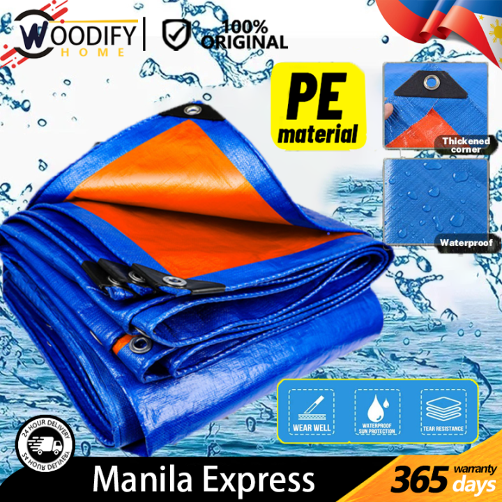 Woodify Trapal waterproof makapal Trapal waterproof heavy duty Tolda ...