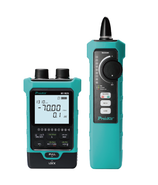 PRO'S KIT (CN) เครื่องวัด Optical Power และเช็กสาย MT-7625 | Lazada.co.th