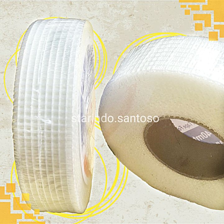 PERBAN GYPSUM 30mm lem kasa gipsum plafon roll 35meter isolasi lakban ...