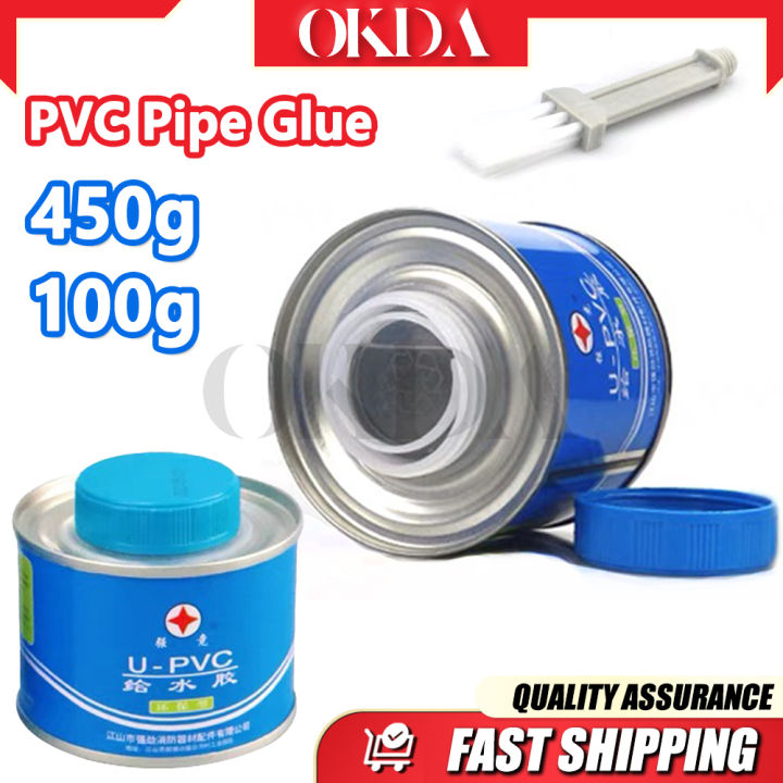 PVC Pipe Glue With Brush (Solvent) 100g/450g | Lazada PH