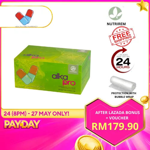 NUTRIREM ALKA PRO 20G X 14 SACHETS | Lazada