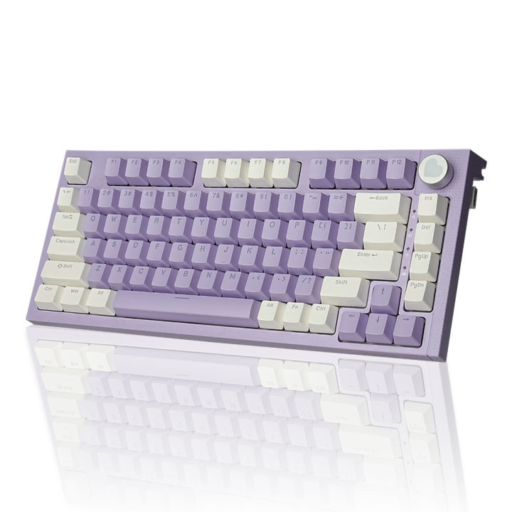 RECCAZR KW75S Gasket Structure Tri-mode Gaming Keyboard Bluetooth Hot ...