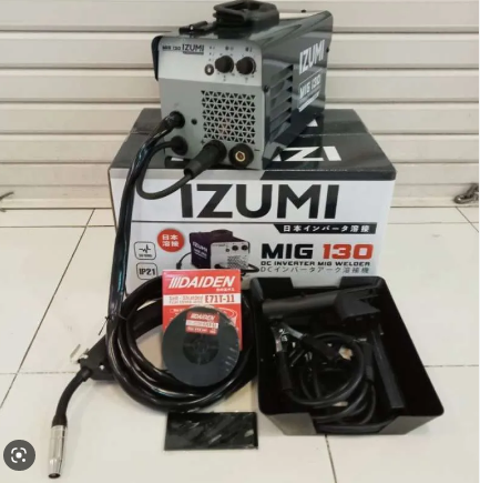 MESIN LAS MIG IZUMI LAS LISTRIK / TRAVO LAS IZUMI MIGI 130 WELDING MACHINE MIG 130 | Lazada ...