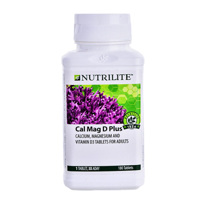 Amway calcium magnesium D tablets supplement calcium Nutrilite calcium ...