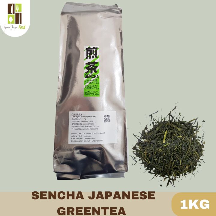 Sencha Teh Korea / Teh Hijau Bubuk / Bancha / Ocha / Asli Japan Kemasan ...