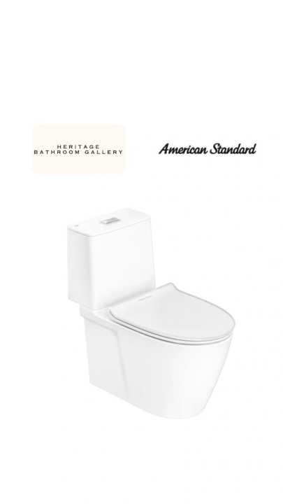 American Standard CL23075 Acacia SupaSleek Close Coupled Toilet ...