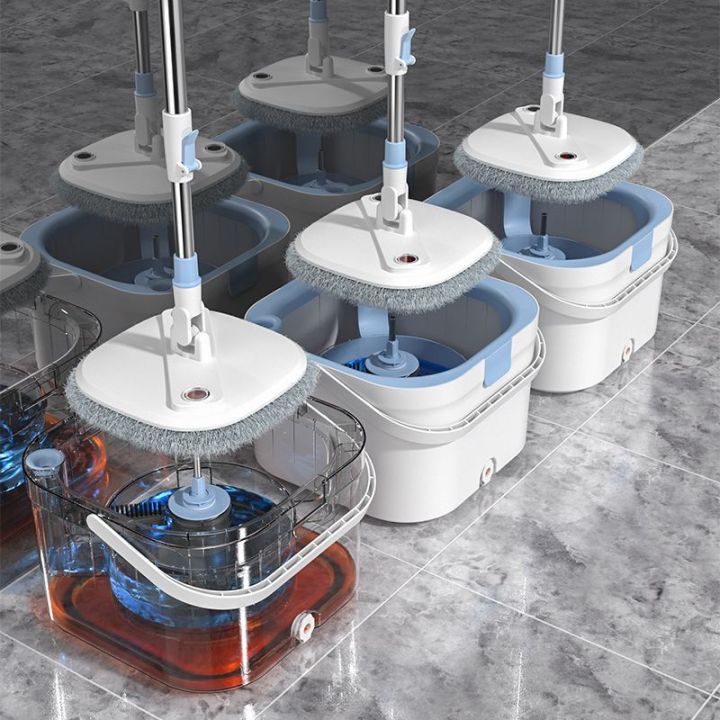 Spin Mop With Bucket Wet and Dry Self Wash Spin Mop 360 Rotating Mop ... Spin Mop With Bucket Wet and Dry Self Wash Spin Mop 360 Rotating Mop ...