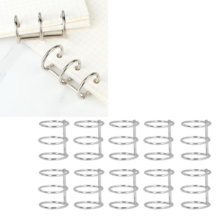 3 Ring Metal Binders Book Rings Versatile Tight Lock Multi Layer 3 Ring ...