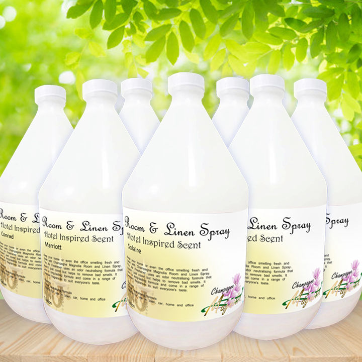 Champagne Magnolia Room & Linen Spray - Hotel Inspired Scents 1 Gallon ...