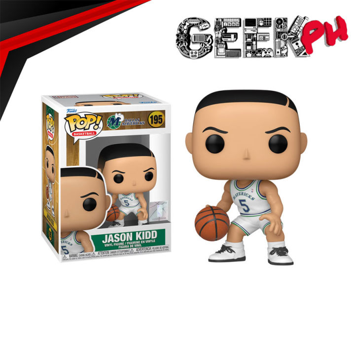 Funko Pop! NBA: Dallas Mavericks - Jason Kidd (Rookie Season) sold by ...