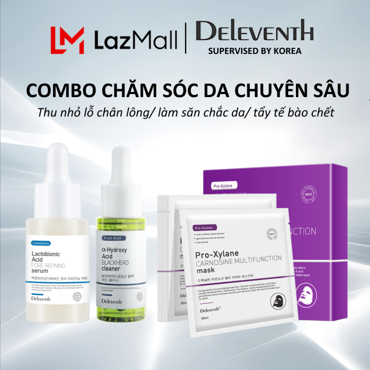 DEleventh Axit lactobionic Ceramide lỗ chân lông thu nhỏ serum,Thu nhỏ ...