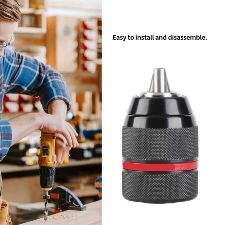 Drill Chuck 1/2‑20UNF Wide Application Self Locking Drill Chuck for ...